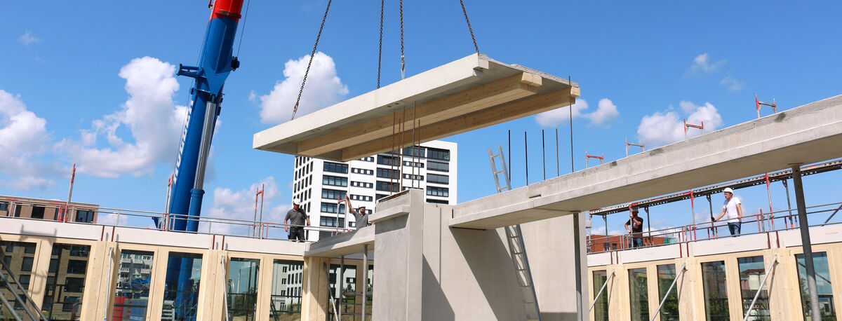 Vorteile - Holz-Hybrid | BIM-Planung | Vorfertigung – CREE Deutschland GmbH